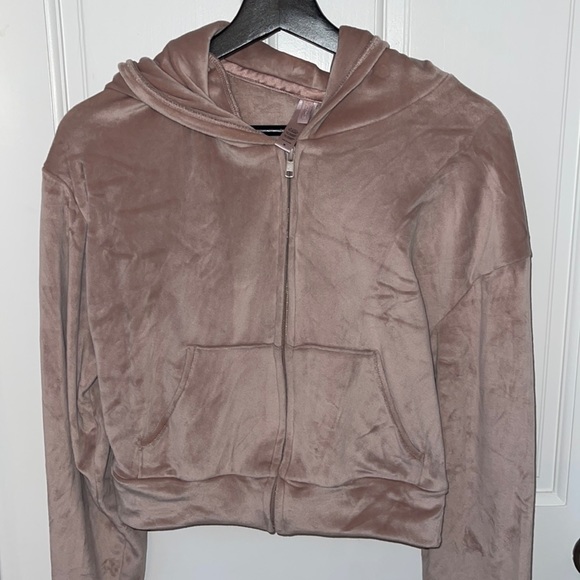 SKIMS | Sweaters | Skims Velour Hoodie Dusk | Poshmark